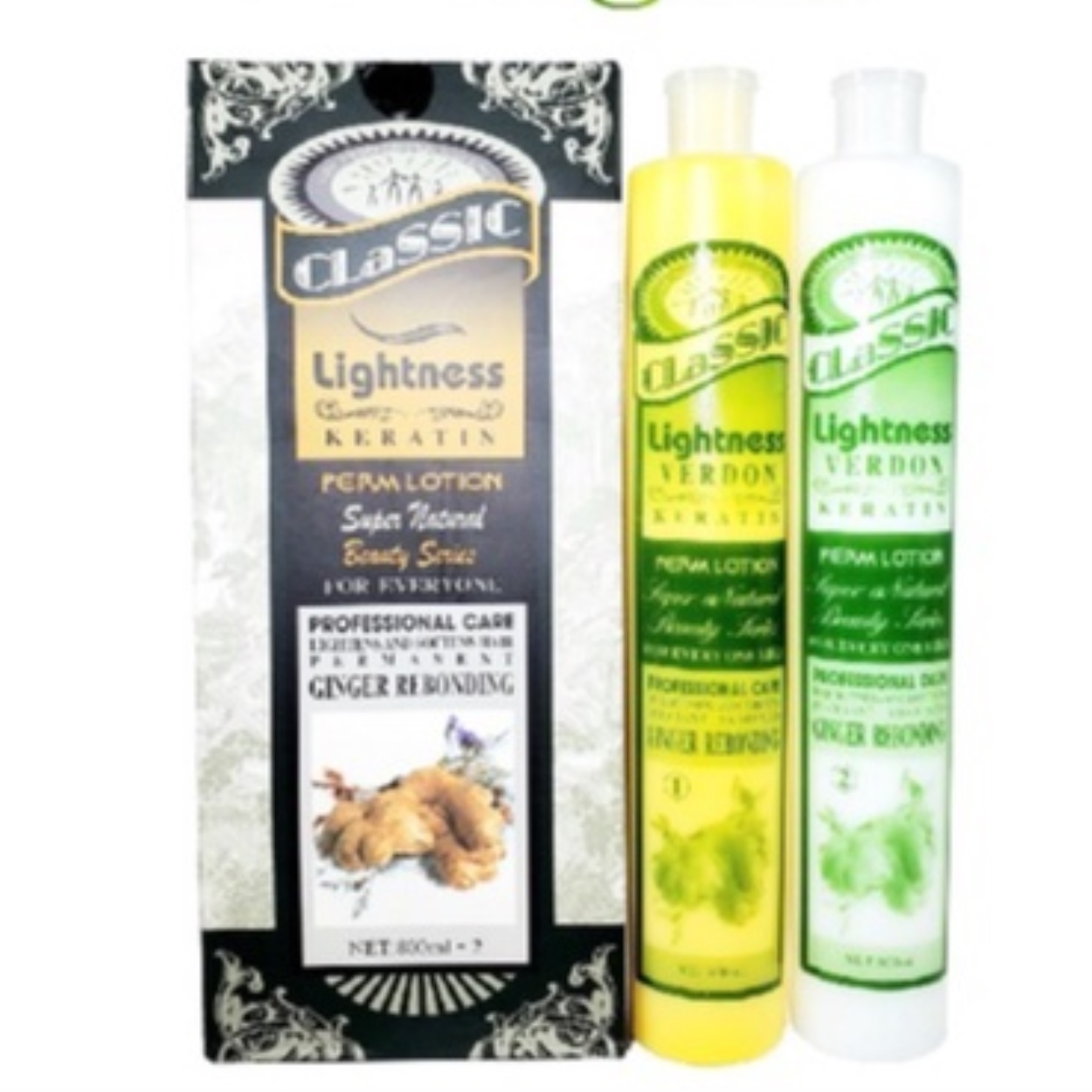 LIGHTNESS HAIR REBONDING CREAM GINGER 1 2 (800mlx2) - AUTHENTIC | Lazada PH