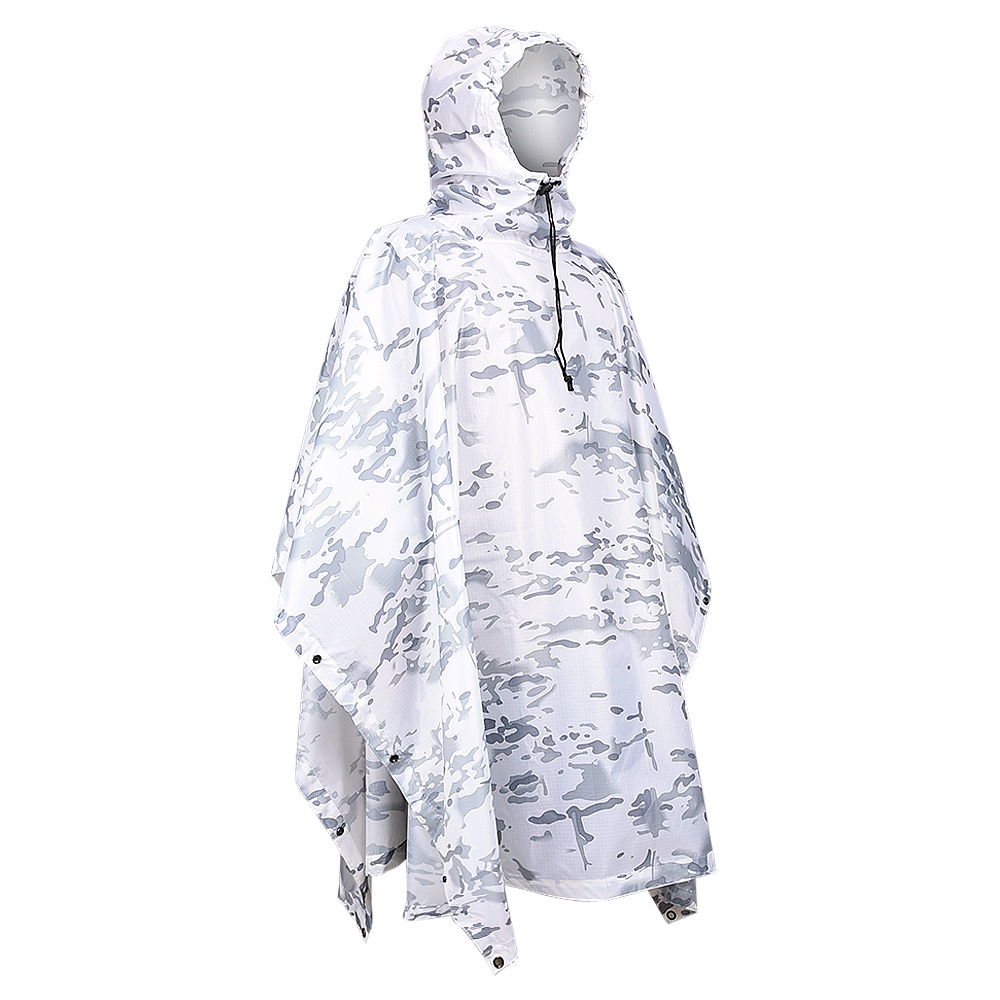 Motorcycle Rain Poncho Multi Outdoor Camo Shelter Rain Fly Ground Sheet ...