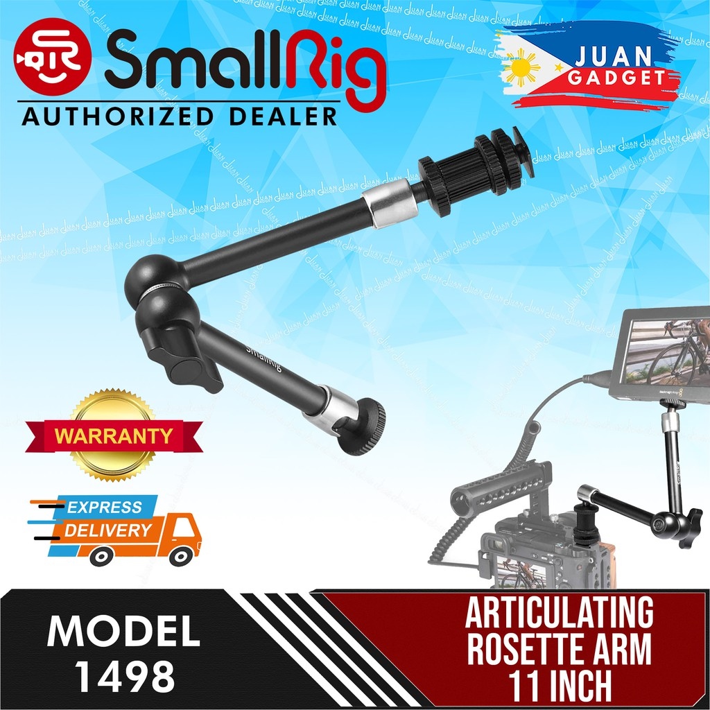 Smallrig Articulating Arm 11 inches Long with Shoe Mount -1498 ...
