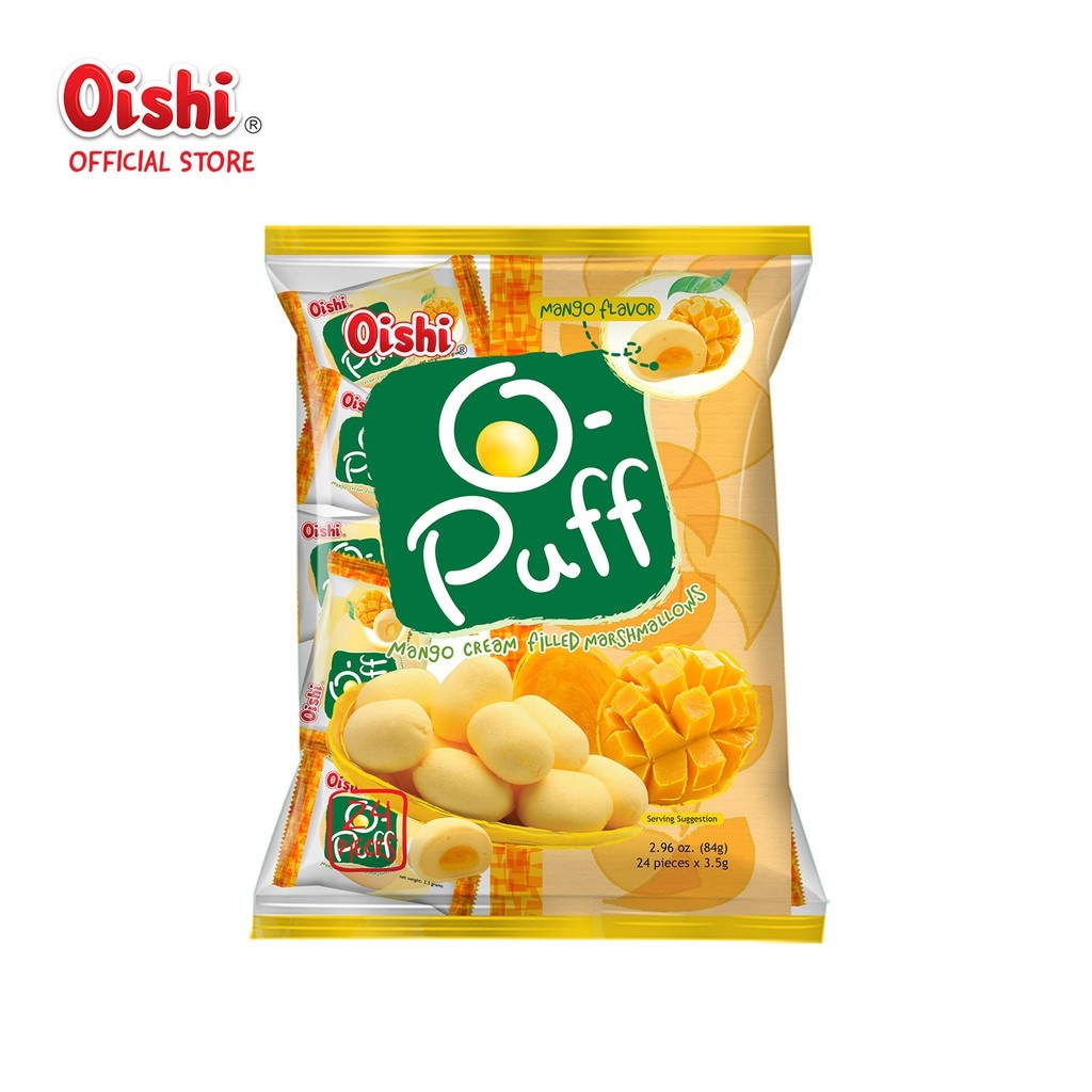 O-Puff Marshmallows Mango 24 x 3.5g | Lazada PH