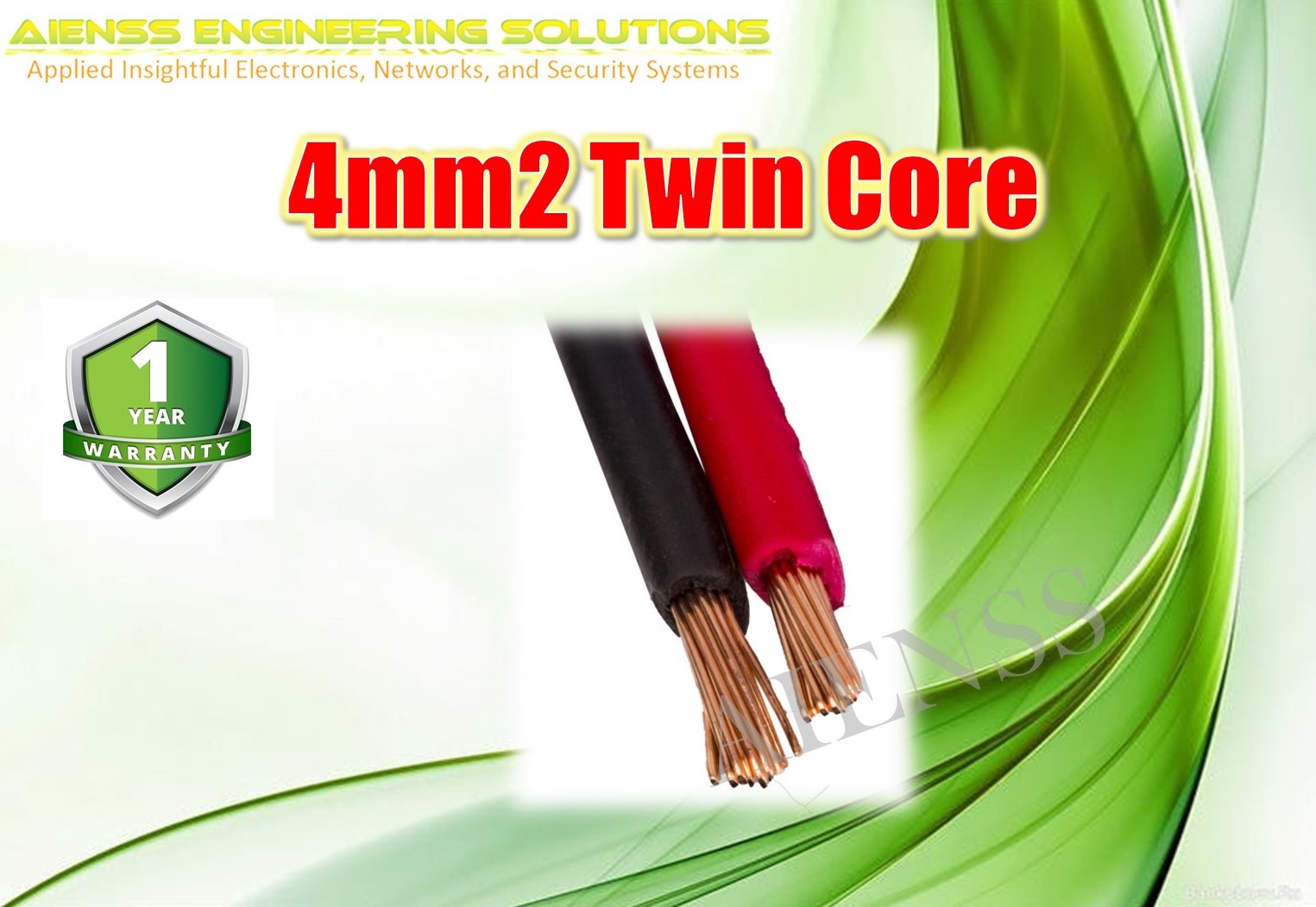 PV cable solar cable 4mm2 twin-core DC Power Solar cable | Lazada PH