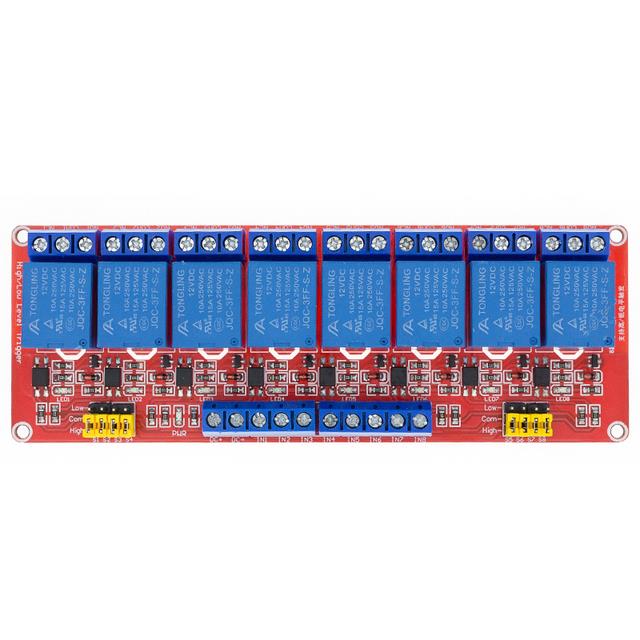 Relay module 1 2 4 8 Channel 12V Relay Module Board Shield with ...