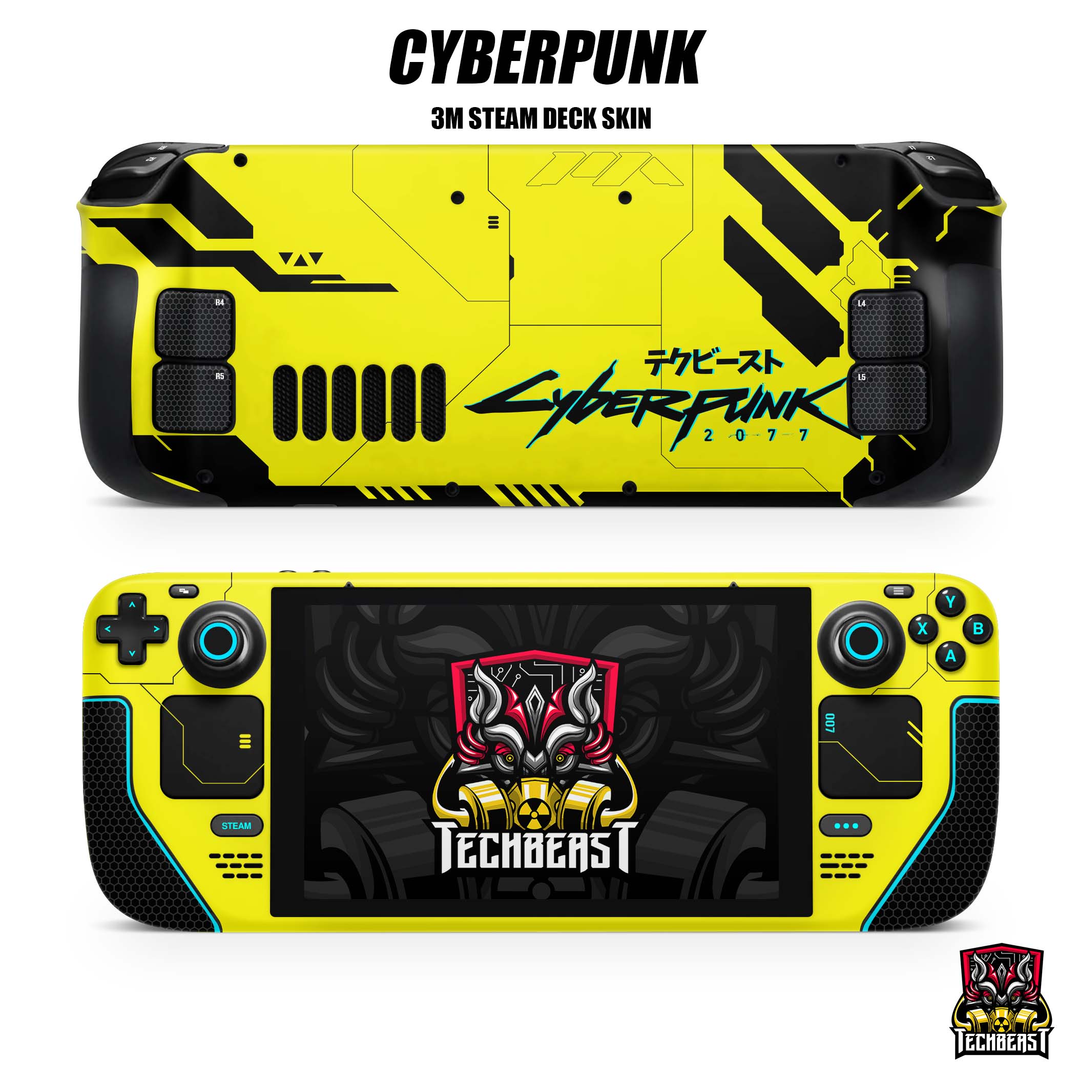 3M Cyberpunk Steam Deck Skin Wrap Vinyl Techbeast | Lazada PH