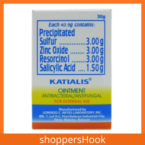 Katialis Ointment Antibacterial Antifungal 30g | Lazada PH