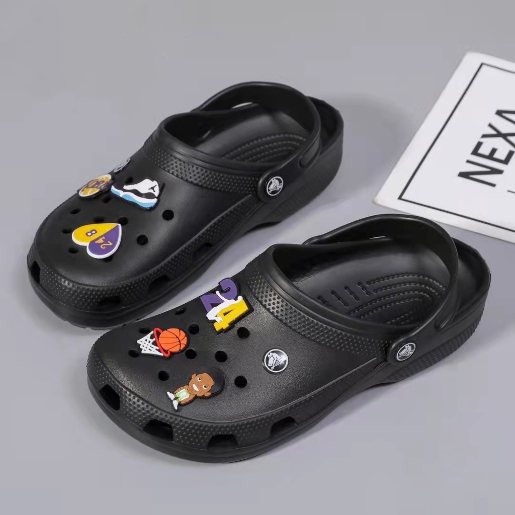 CROCS CLASSIC Clog Sandals Bench Slippers for Men NBA Star Kobe Bryant ...