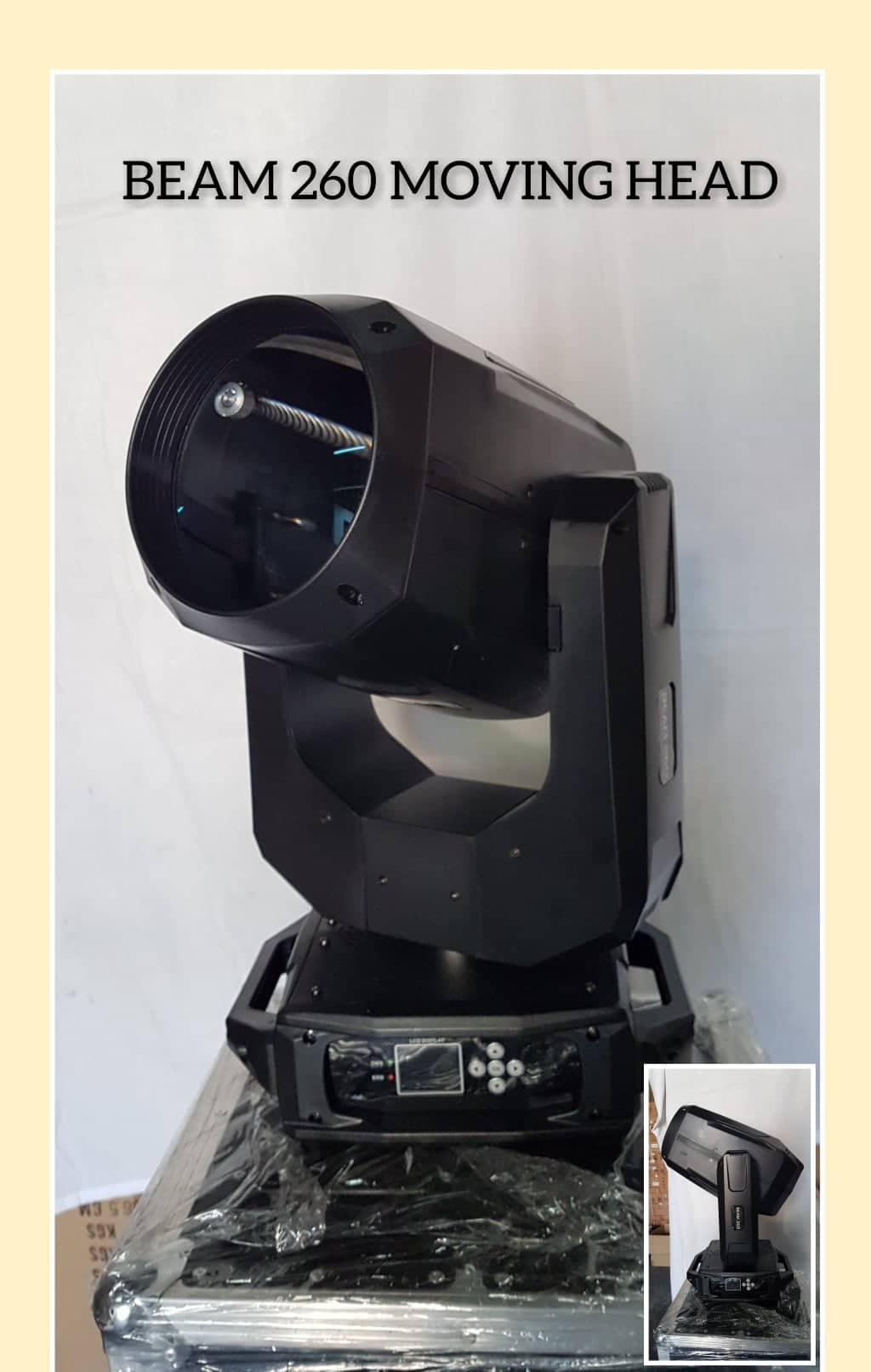 STAGELIGHT BEAM 260 NEW GOBO WITH FLIGHT CASE | Lazada PH
