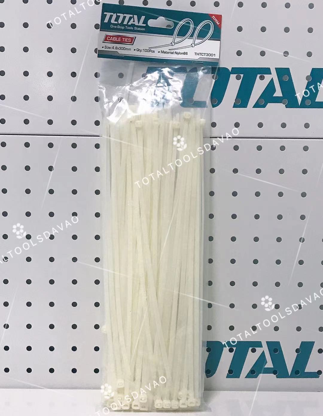 TOTAL Cable Ties 300mm THTCT3001 | Lazada PH