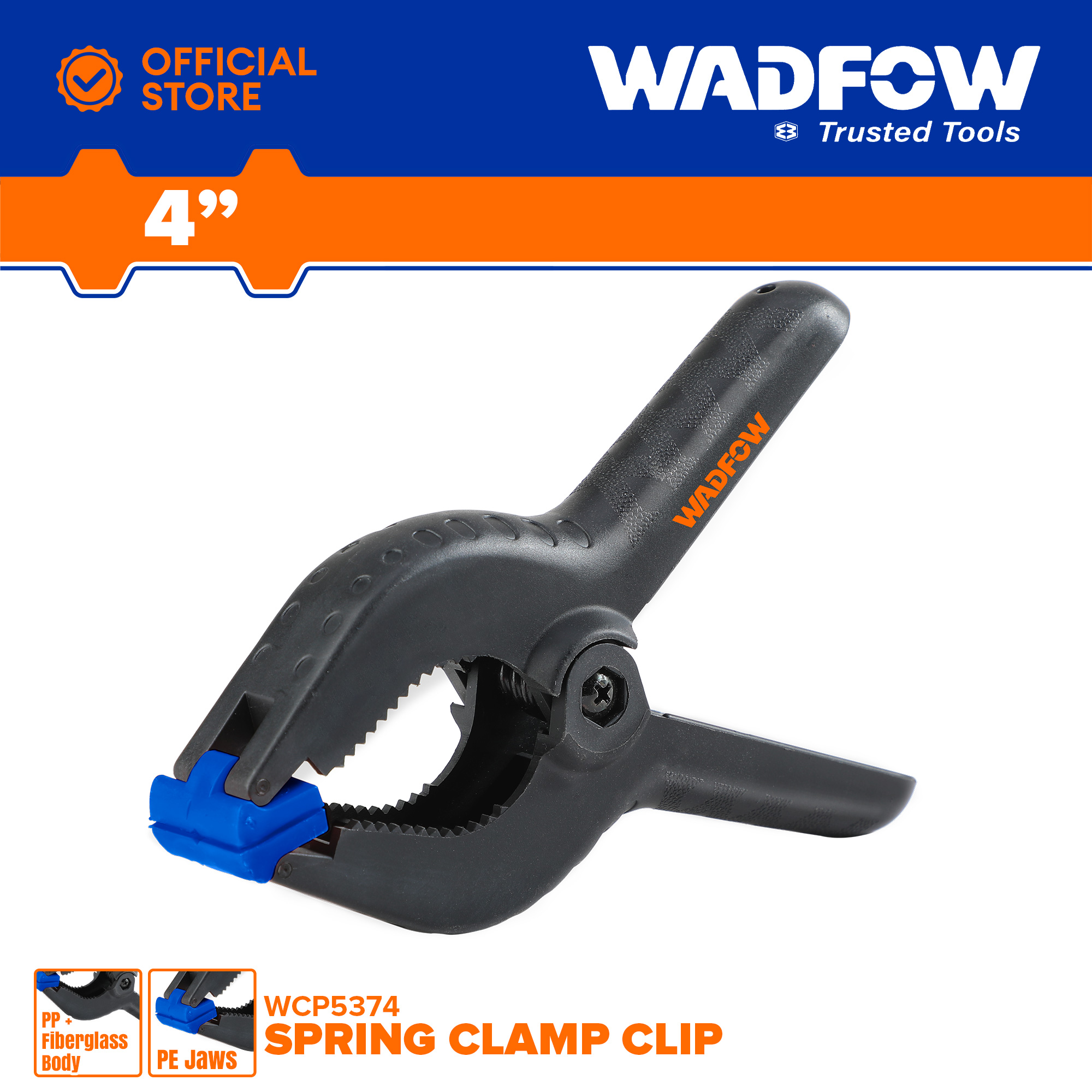 WADFOW Spring Clamp 3" | 4" | 6" | 9" Inch SOLD PER PIECE Heavy Duty ...