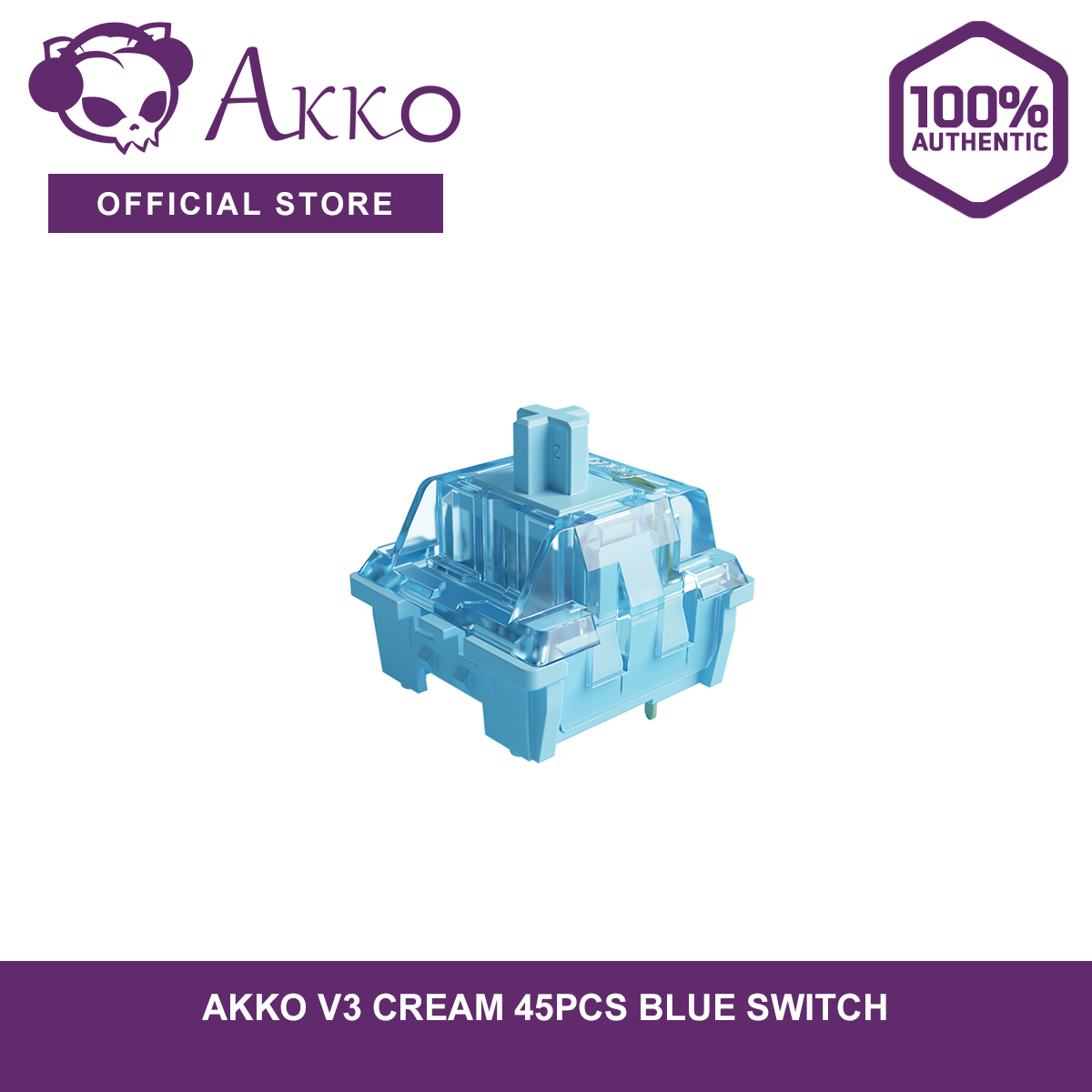 AKKO V3 Cream 45PCS Blue Switch | Lazada PH