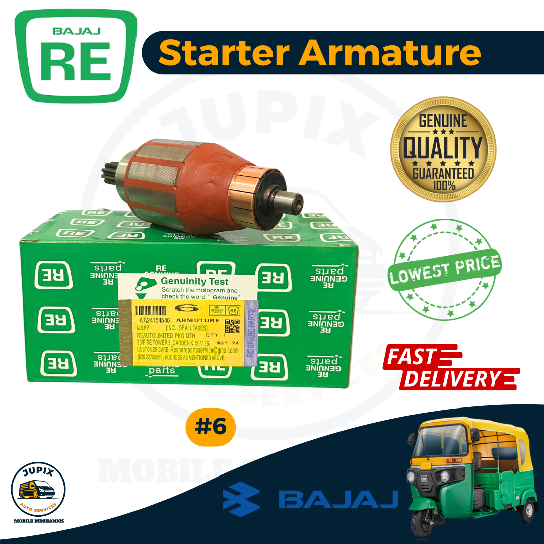 Bajaj RE Starter Armature [#6] | Lazada PH