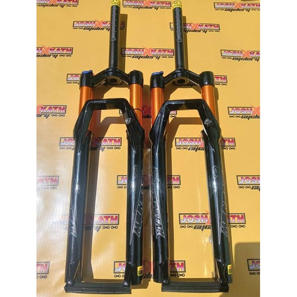 MOUNTAINPEAK XS1 AIR FORK‼️ 27.5/29er ALL BLACK/GOLD AND BLACK‼️ 120MM ...