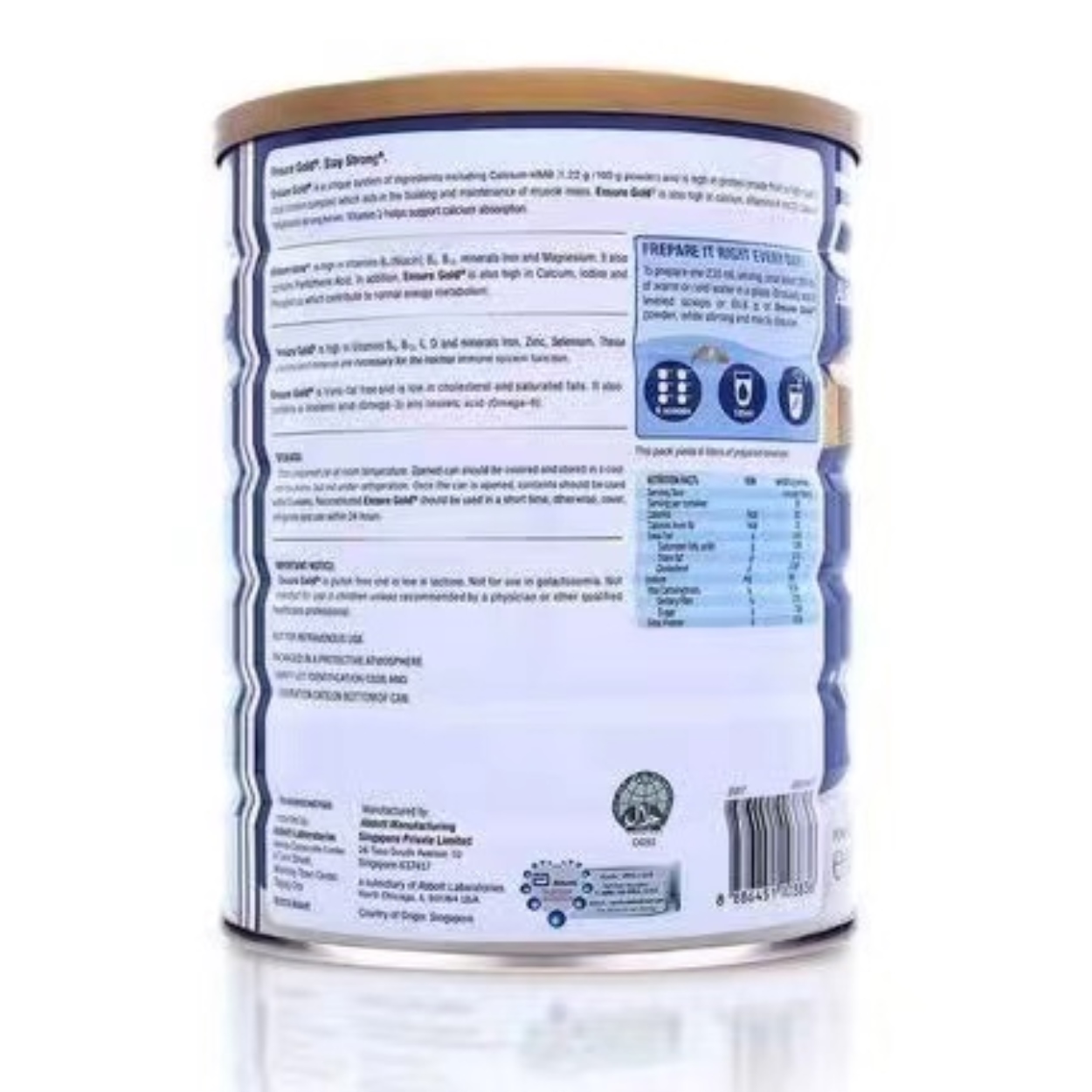 Ensure Gold HMB Vanilla 1.6KG For Adult | Lazada PH