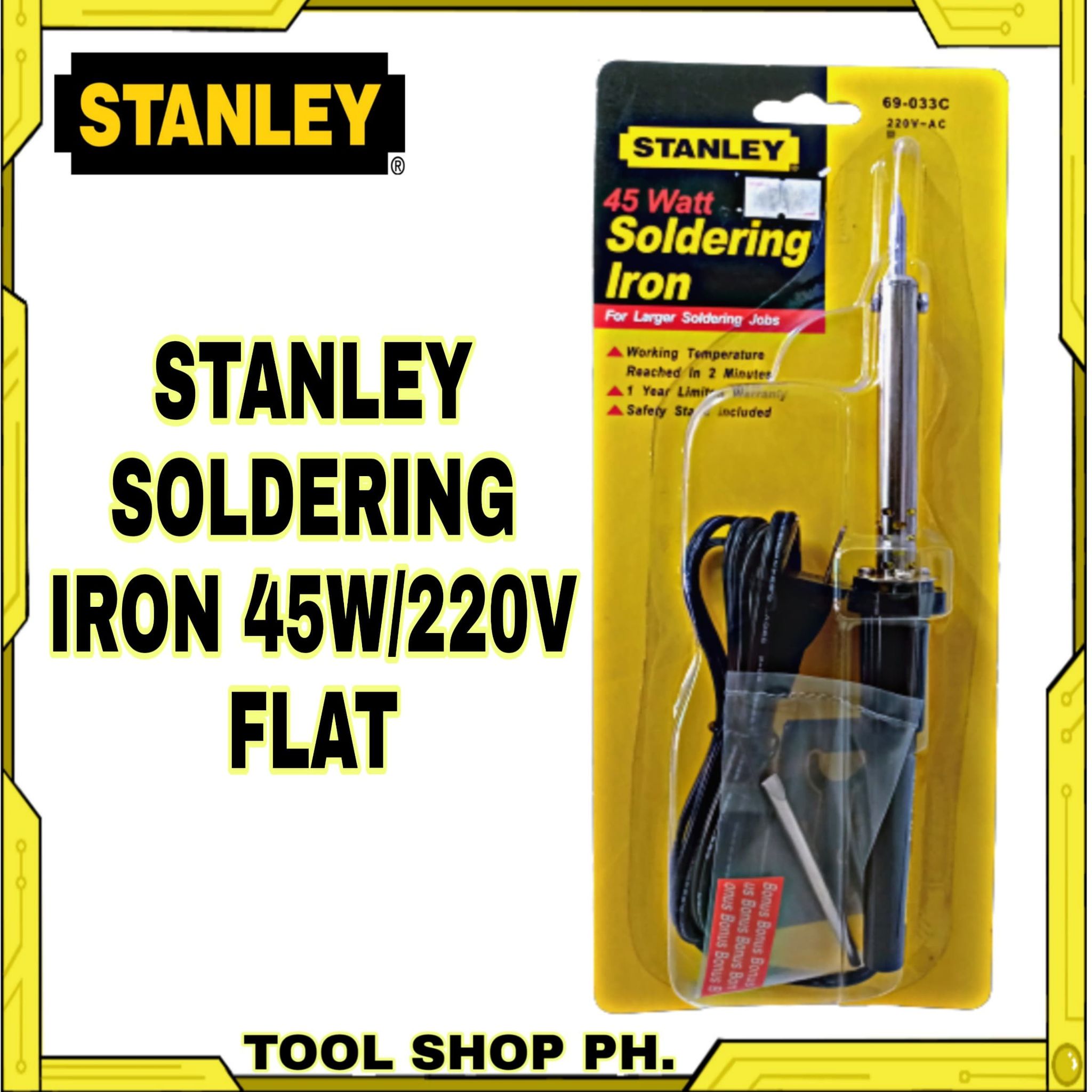 STANLEY SOLDERING IRON 45 WATT / 220V-AC (69-033C) | Lazada PH