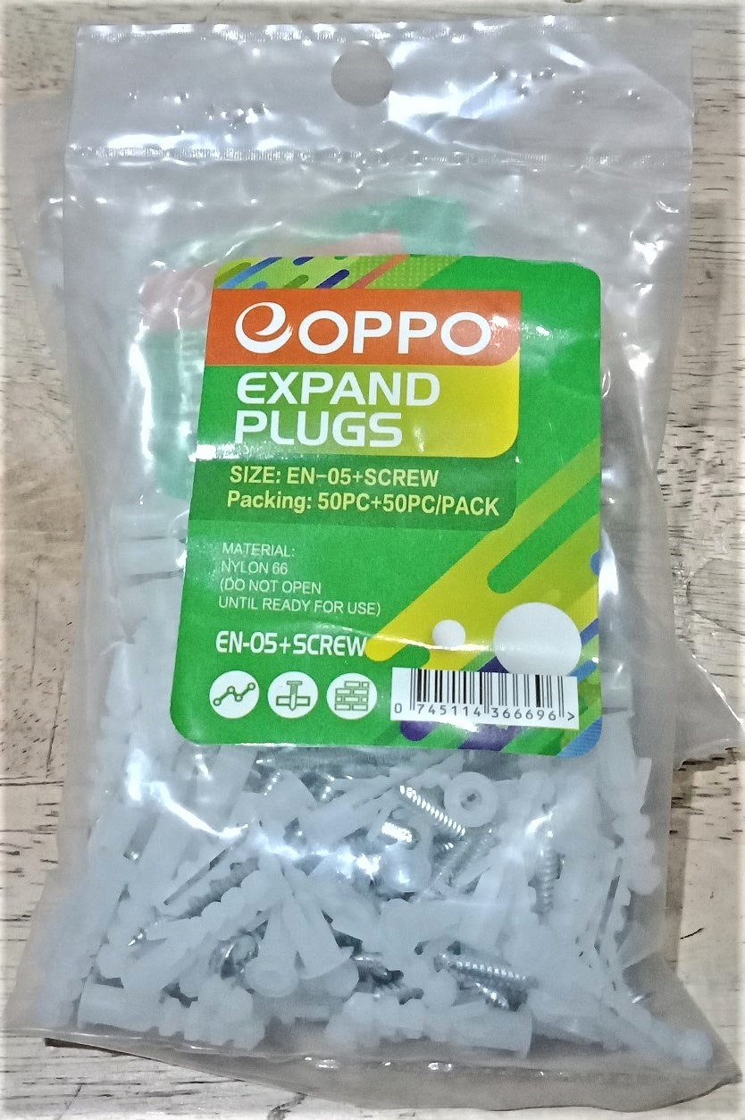 Expansion Plugs with Screw (Tox) (50 sets a pack) | Lazada PH