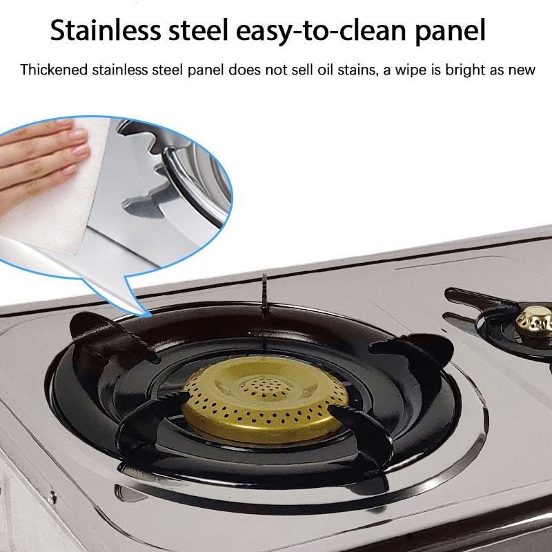 KANAZAWA】3 Burner Gas Stove One-piece Tempered Panel 4.0KW Firepower ...