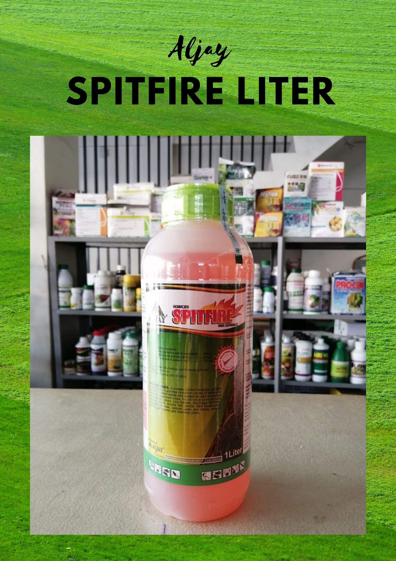 SPITFIRE 480SL Glyphosate Herbicide Liter | Lazada PH