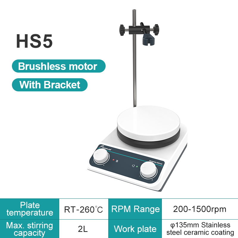 JOANLAB Magnetic Stirrer With Heating Digital Display Thermostatic ...