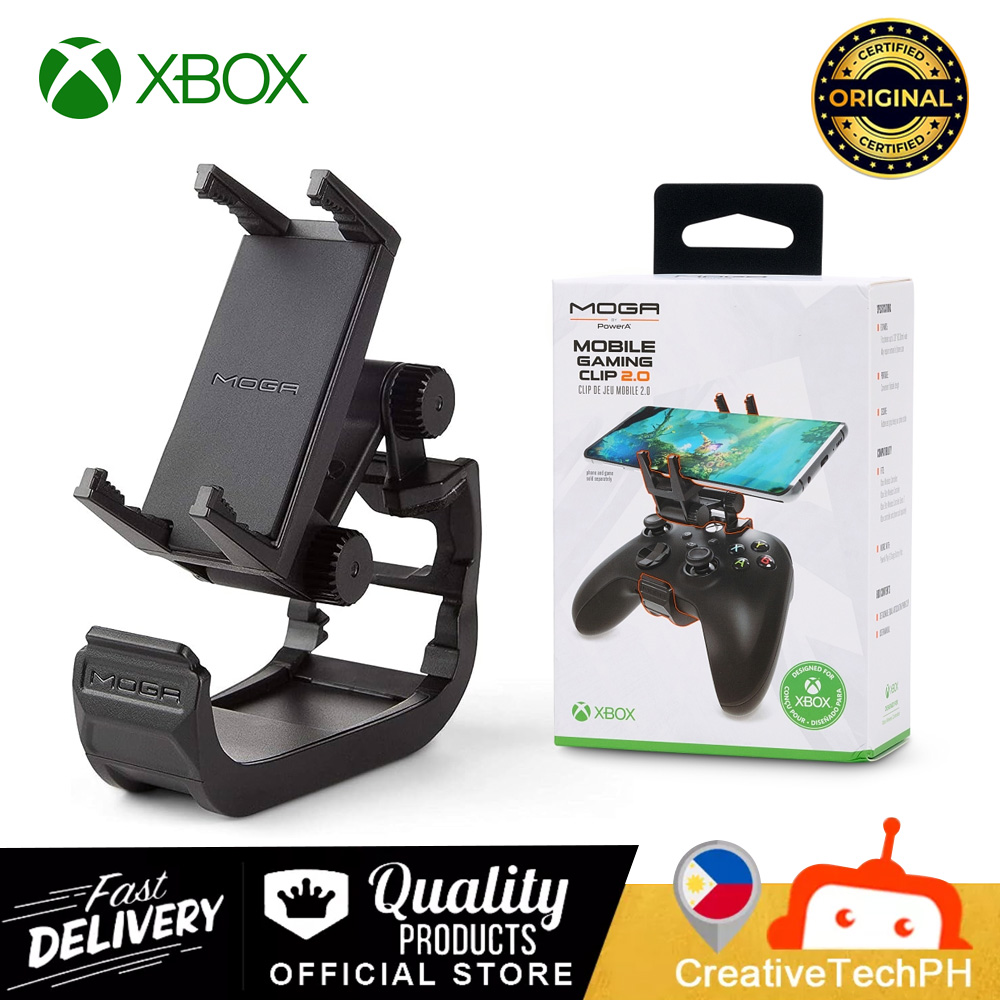MOGA Mobile Gaming Clip 2.0 for Xbox Controllers (XB1 XBX MOGA HYBRID ...