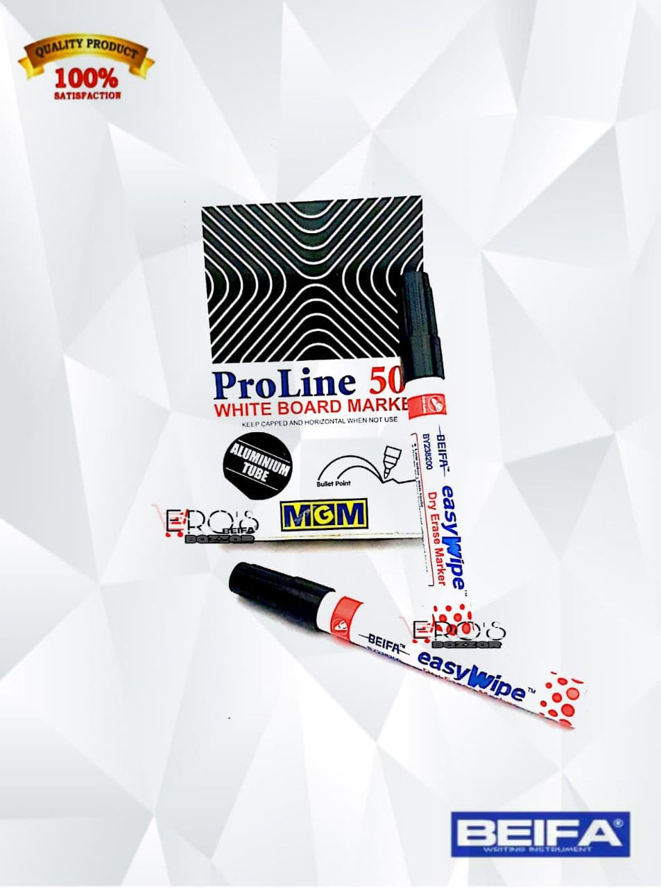 Beifa Proline 500 Whiteboard Marker Refillable sets of 3 | Lazada PH