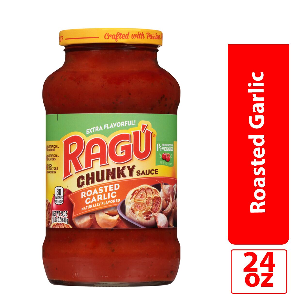 Ragu Chunky Roasted Garlic Pasta Sauce, 24 oz. | Lazada PH