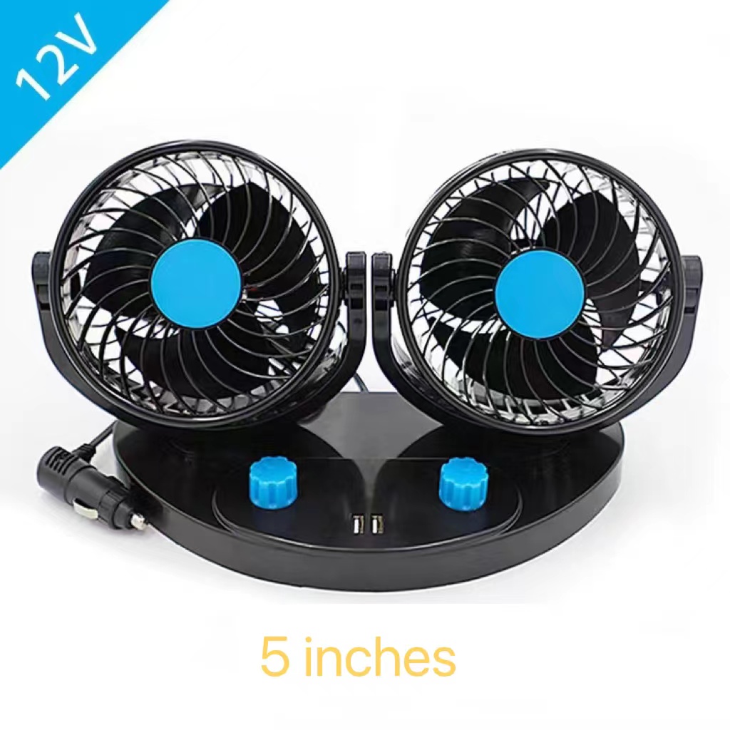 Car Fan Ventilation Cabin Fan 12V/24V Portable Fan Truck Portable Fan ...