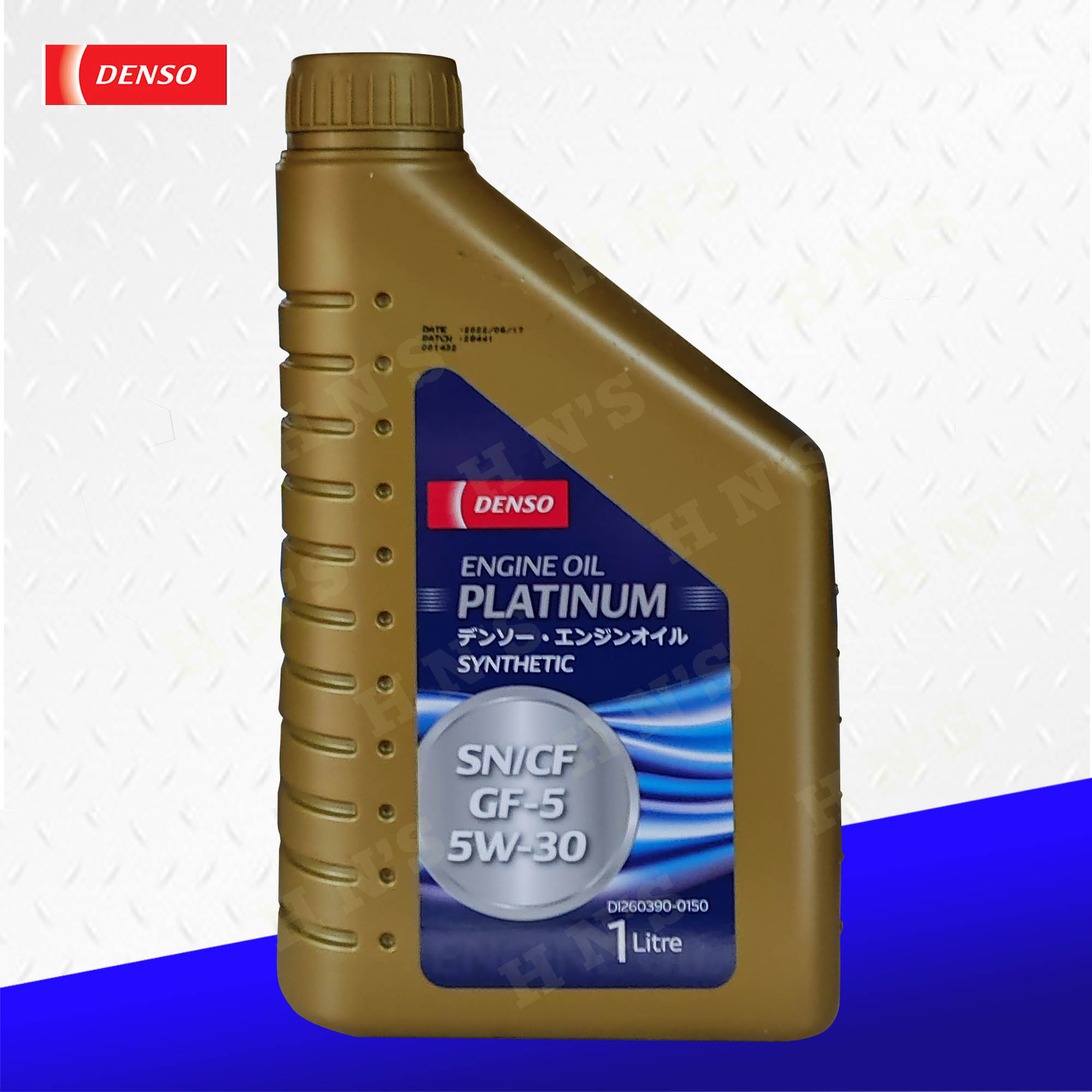 Denso Platinum SAE 5W-30 Full Synthetic Engine Oil 4L and 1L ( for gas ...