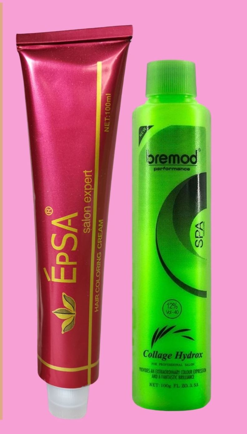 Phx-leo EPSA Hair Color with Bremod Oxidizer 7.0 Brown | Lazada PH