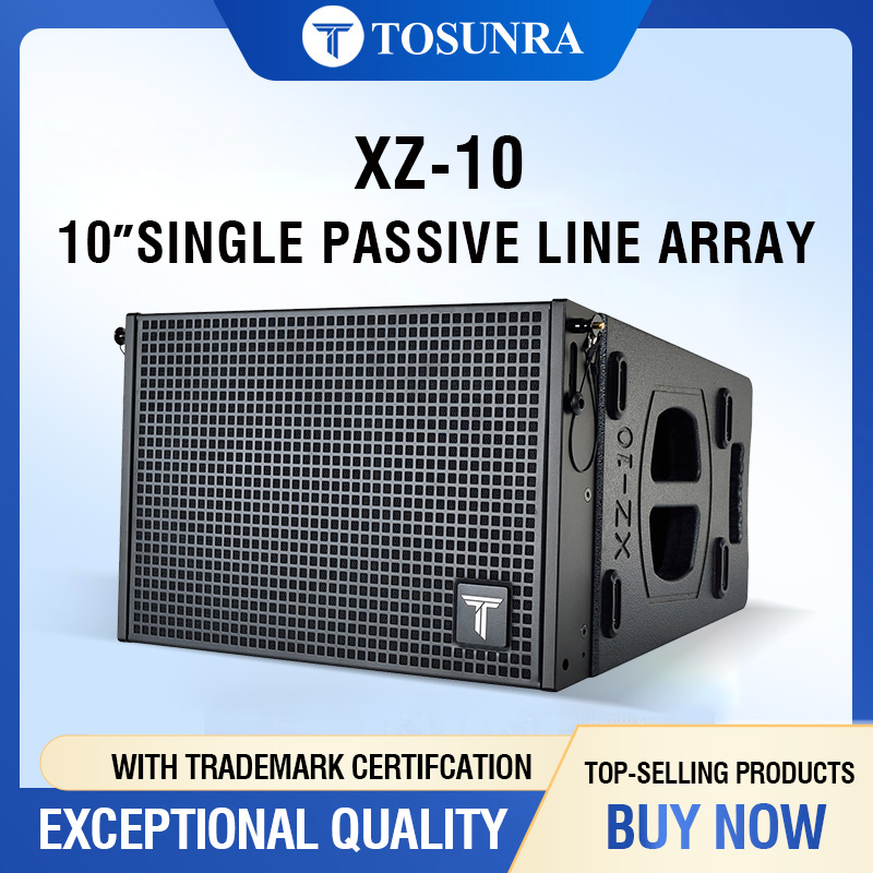 🥇【TOSUNRA】 XZ-10 LINE ARRAY SPEAKER BOX WITH SPEAKERS 250W 4Ω | Lazada PH