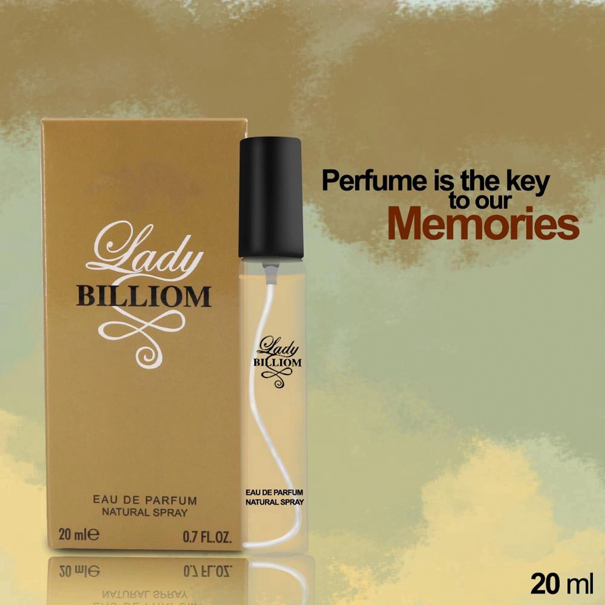Homeflix Lady Billiom Natural Spray (20ml) Luxury Signature Scent ...