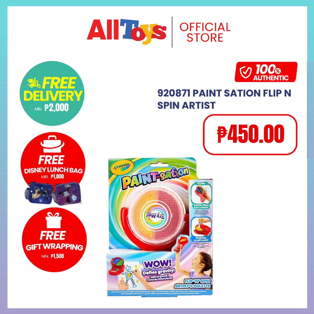 Paint Sation Flip N Spin Artist | Lazada PH