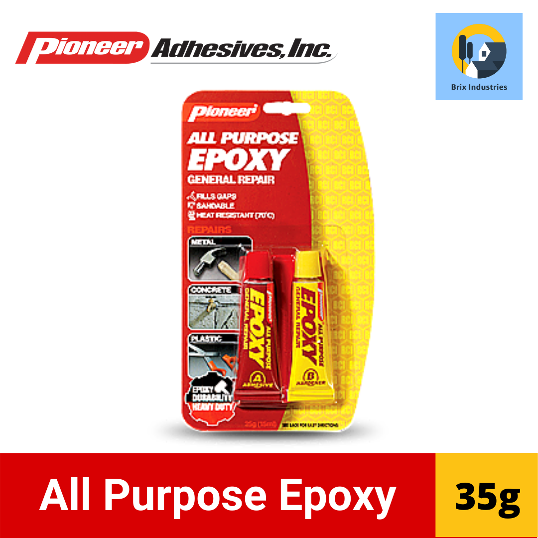 Pioneer All Purpose Epoxy Tube 35 grams (20 ml) General Repair | Lazada PH