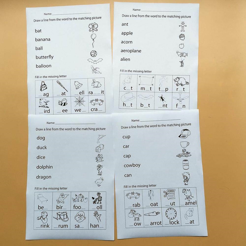 Prek Kindergarten 26 Letters Alphabet ABC Recognition Activities ...