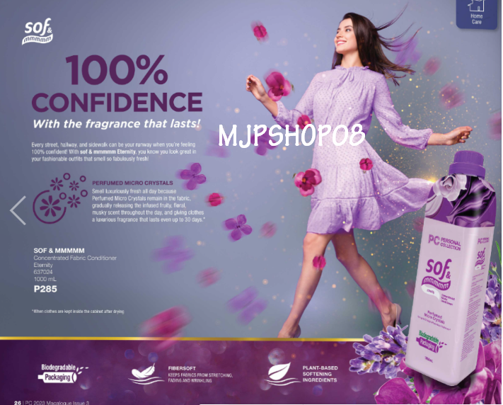 SOF & MMMMM - CONCENTRATED FABRIC CONDITIONER 1000ML | Lazada PH