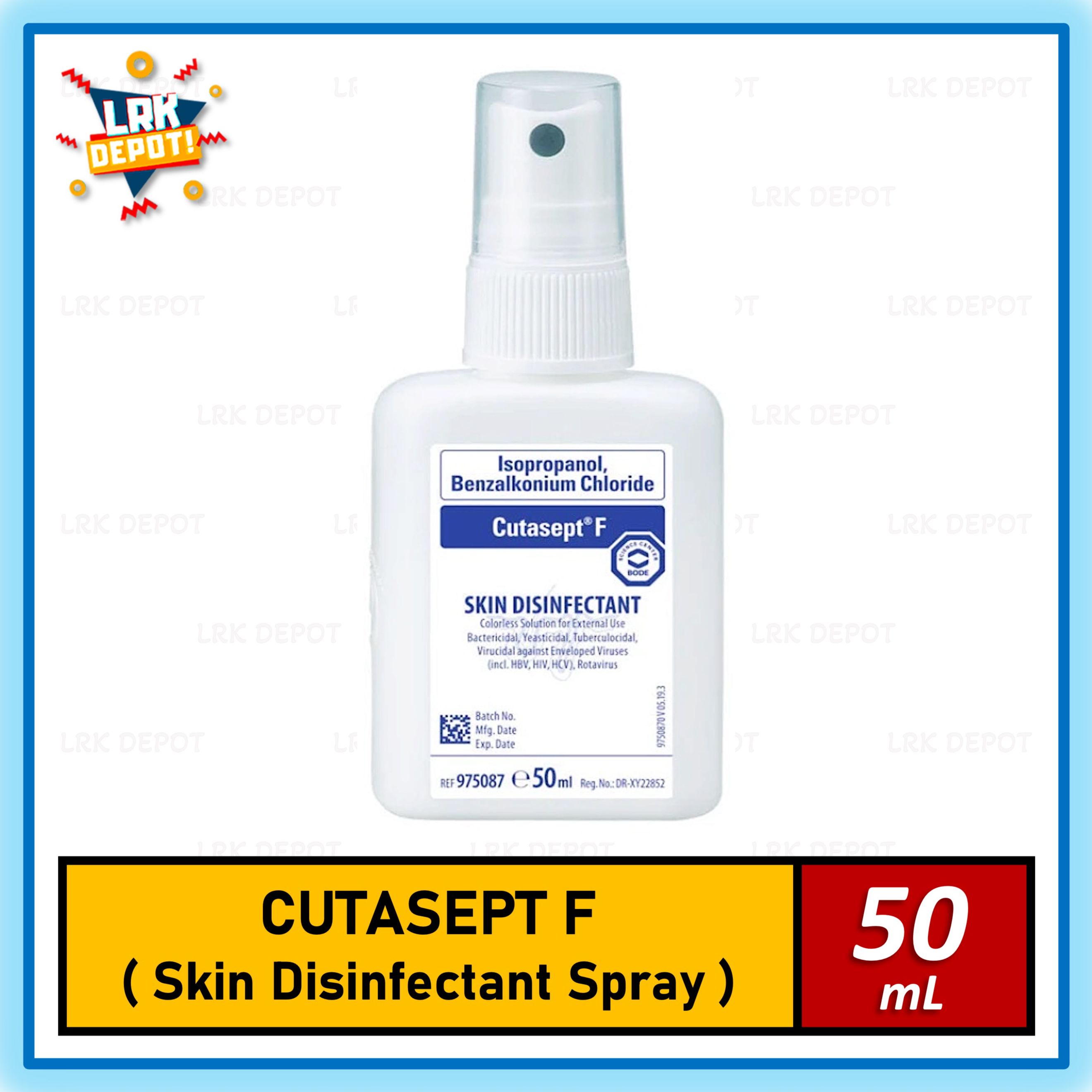 Cutasept F Skin Disinfectant Spray 50 mL | Lazada PH
