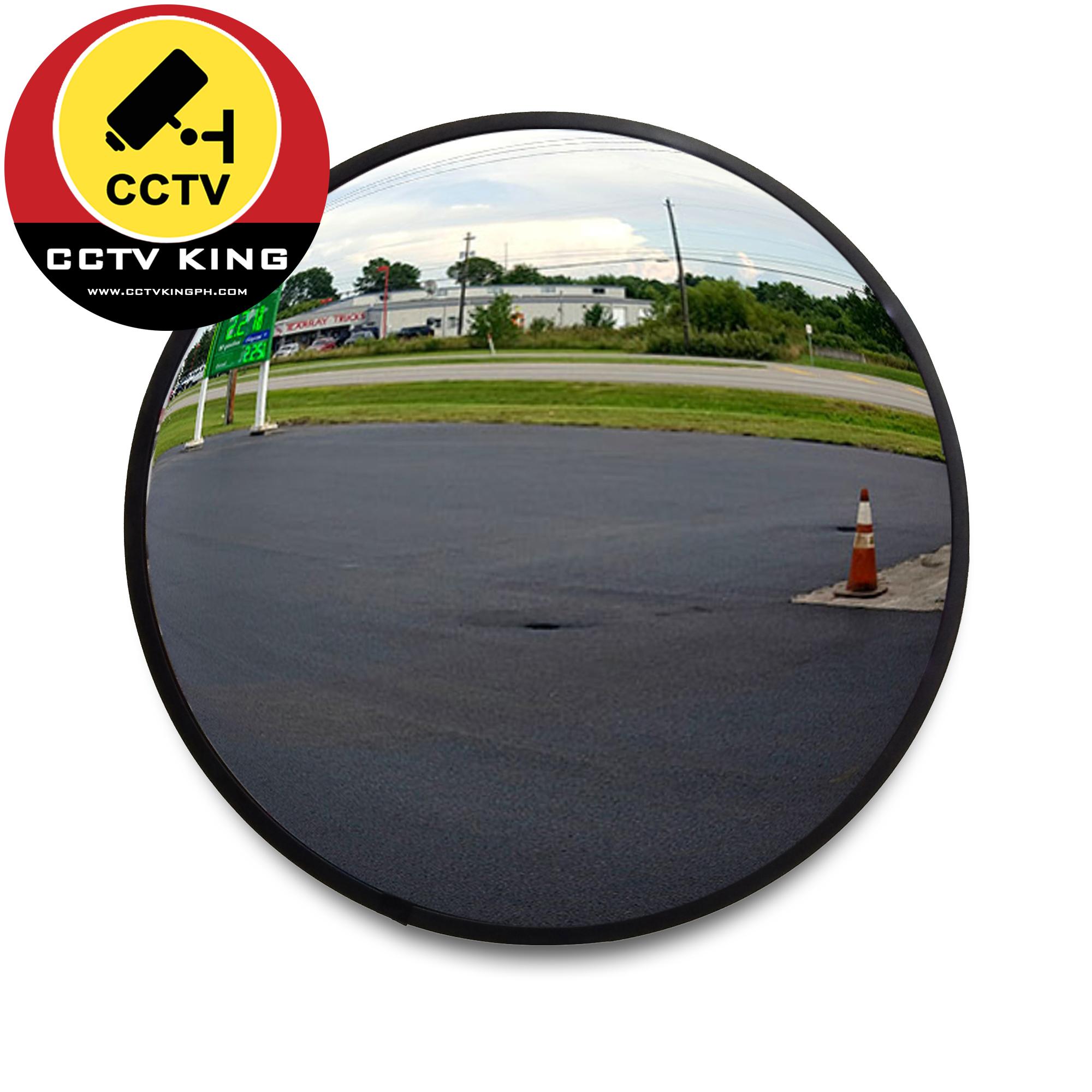 24 Inch 60 cm Convex Mirror Polycarbonate Type Flexible Mirror Parking ...