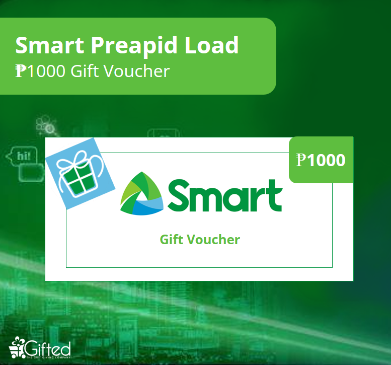 Smart Prepaid Load PHP 1000 Gift Voucher | Lazada PH