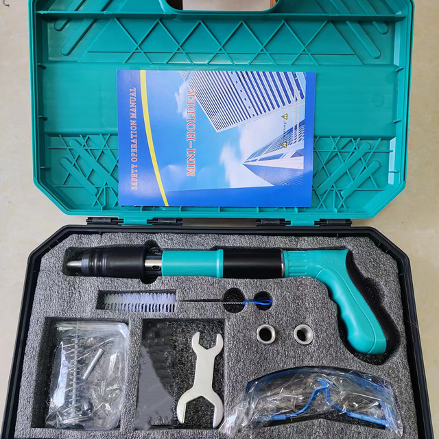 Manual Steel Nail Guns Mini Rivet Tool Set Concrete Wall Anchor Wire ...