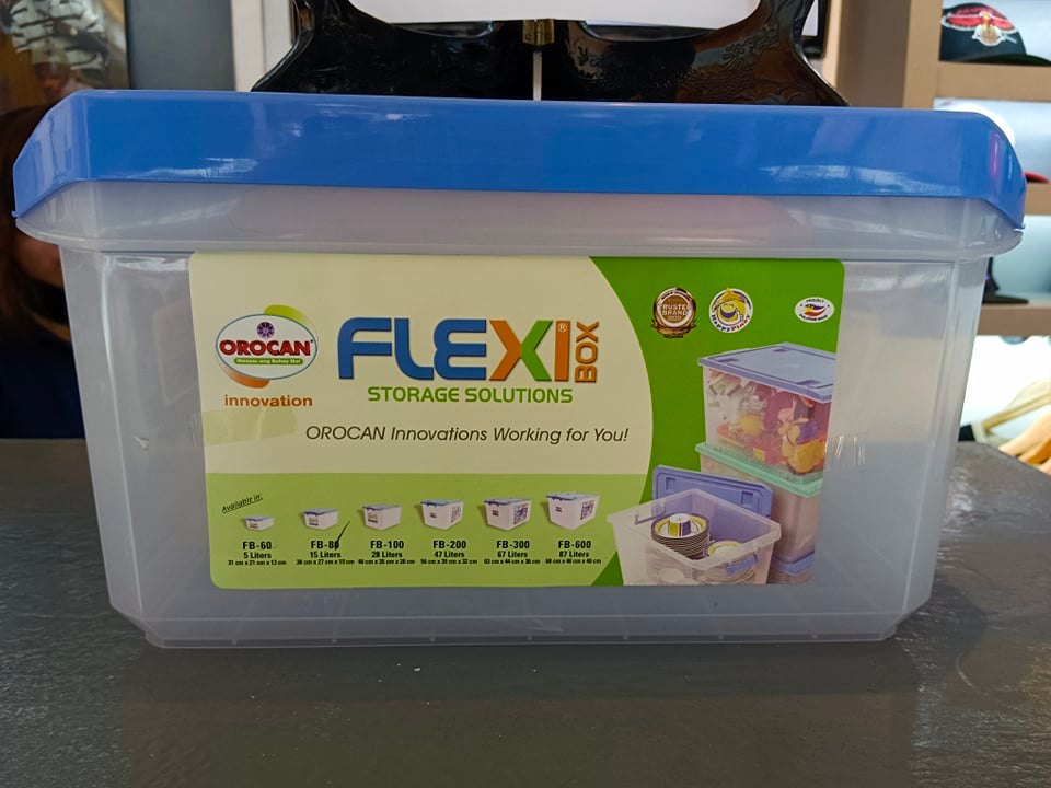 FLEXIBOX Storage Box FB80 15Liters OROCAN | Lazada PH