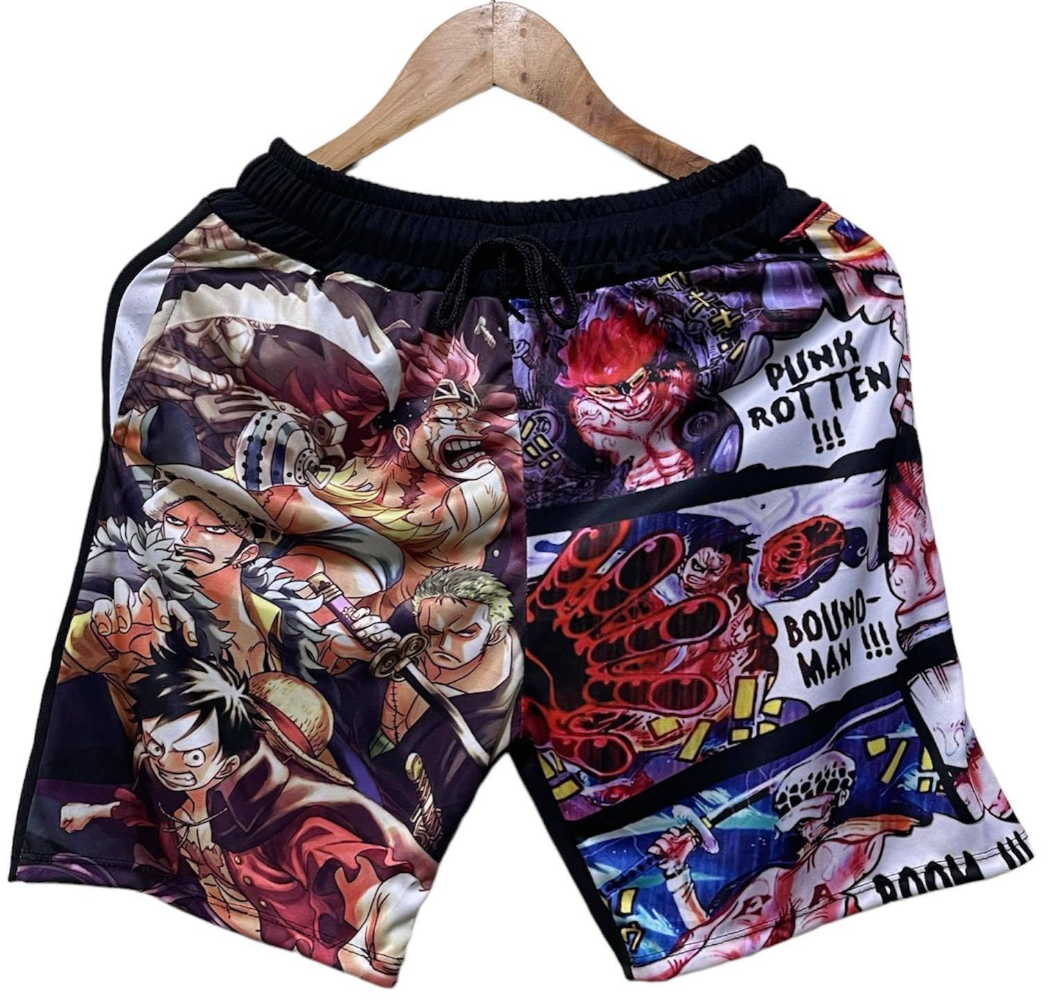 Anime Sublimation Print Drifit Shorts with Pockets Unisex | Lazada PH