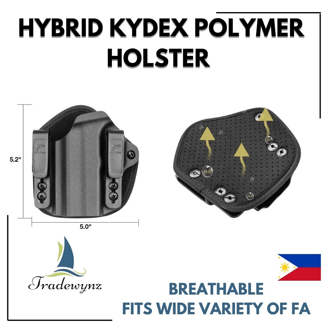 Hybrid Kydex Polymer Holster w/ Breathable Membrane | Quality Holster ...