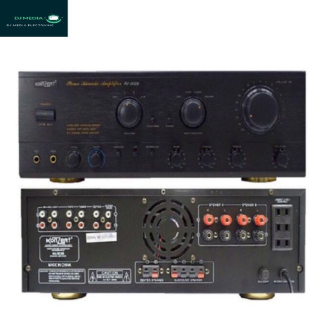AV-502B 500W x 2 Karaoke Amplifier (Black) Generic | Lazada PH