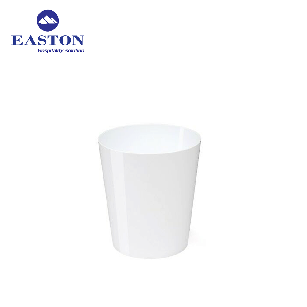 Easton Round Shape White Plastic Waste/Trash Bin 0.2 Liters I Waste ...