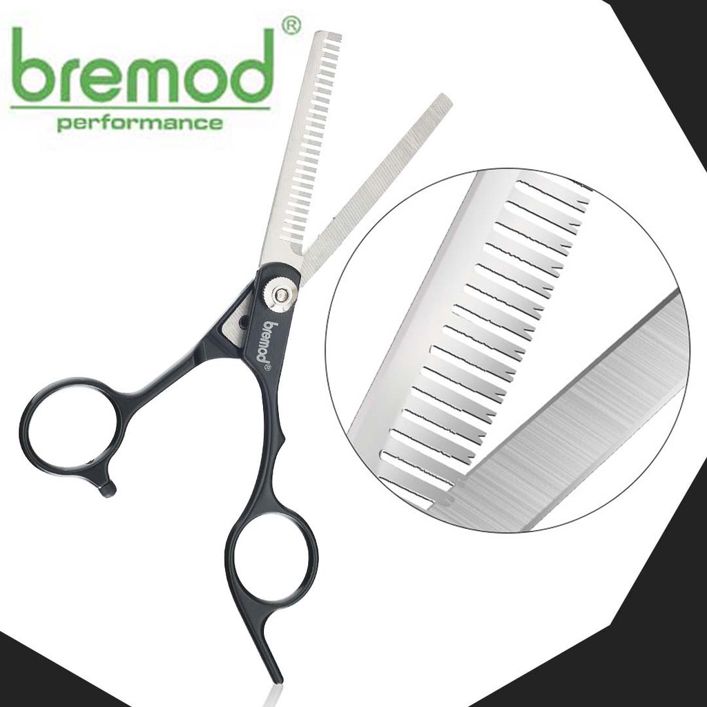 Bremod Hair Scissor Thinning Professional Japan Barber tooth scissors ...