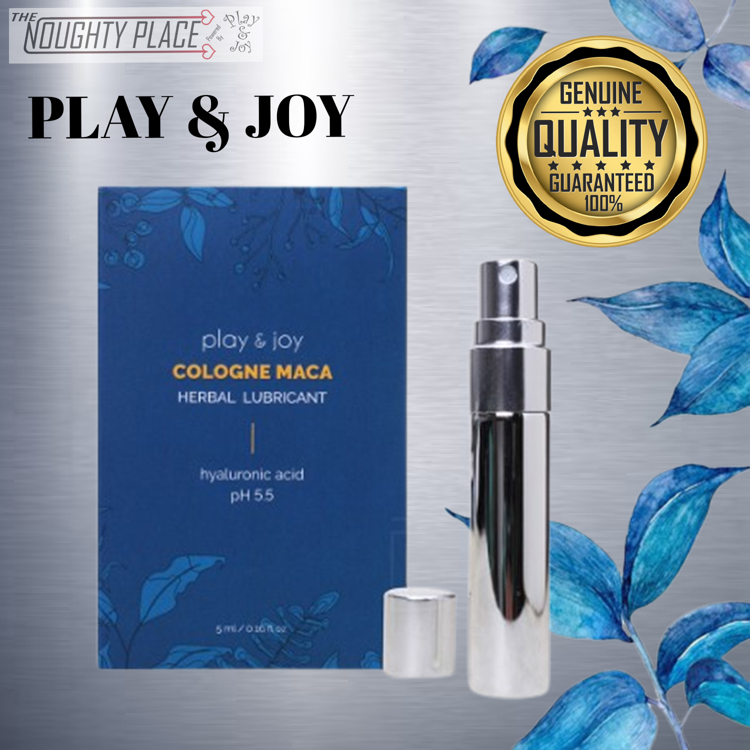 Noughty Play & Joy COLOGNE MACA lubricant for men 5ml | Lazada PH
