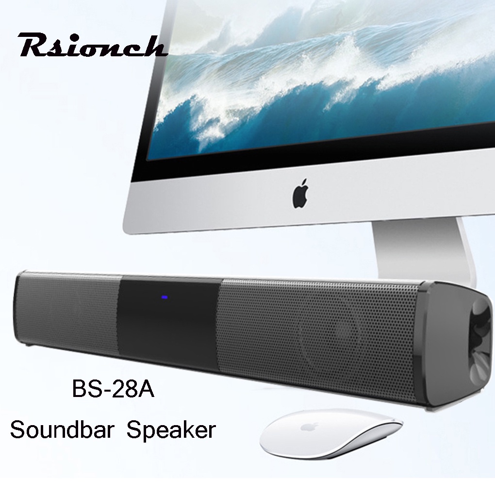 EES Computer TV Speakers 4D Surround Soundbar Stereo Subwoofer ...