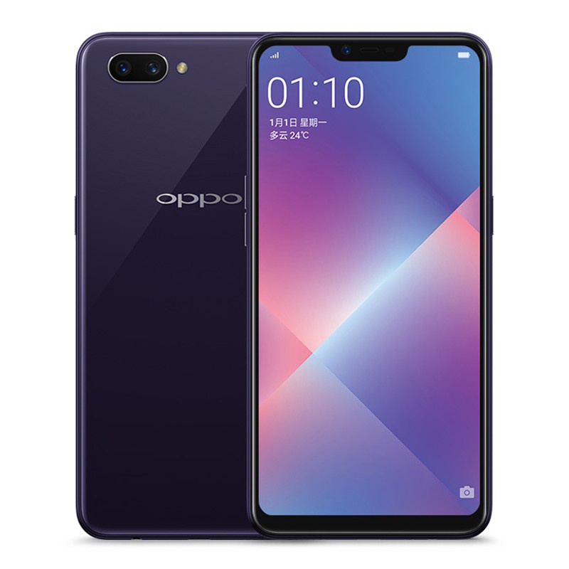 OPPO A3S Original Cellphone 6GB+128GB Smartphone 4G/LTE Android SmartPhone Face recognition ...