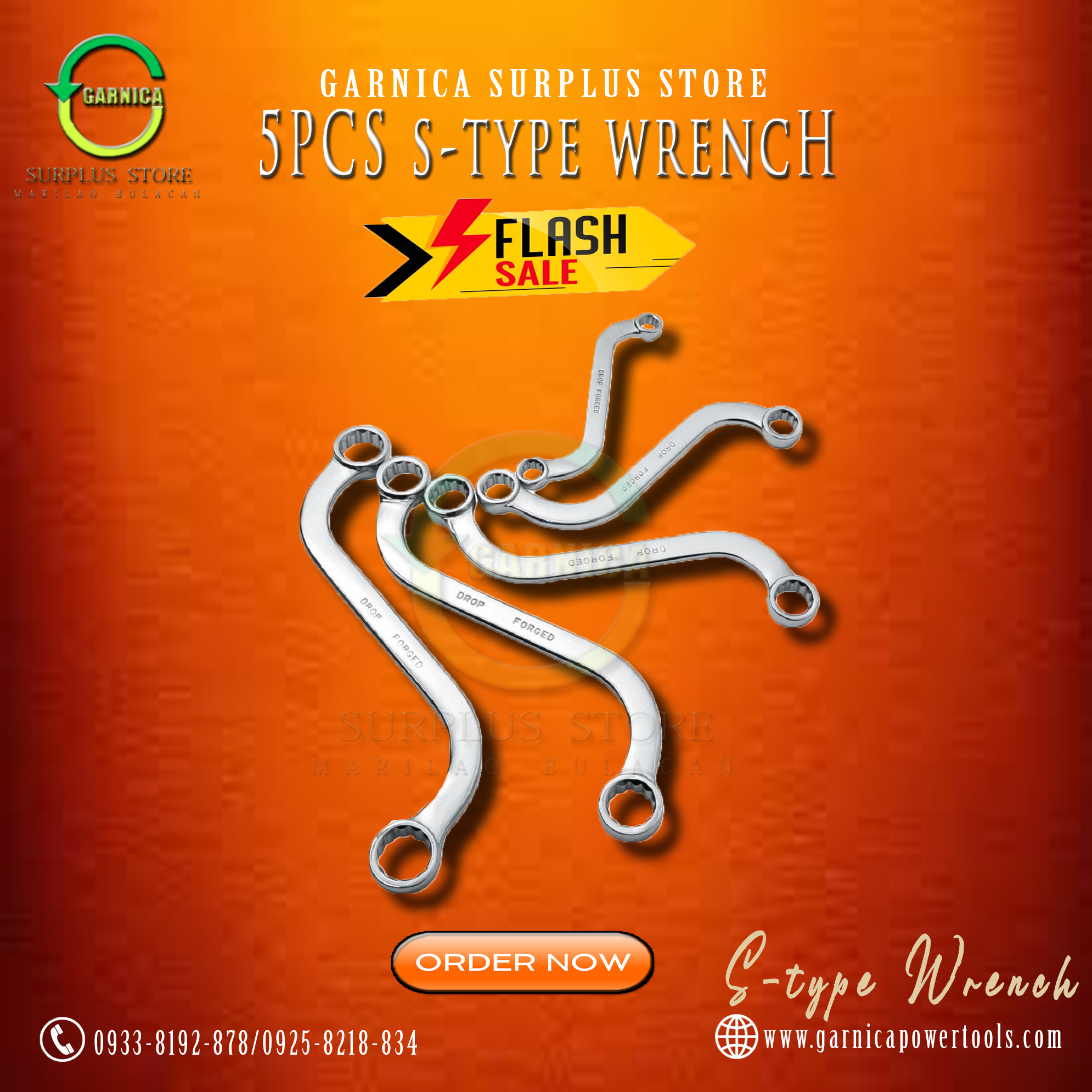 5pcs Special S-Type Wrench LTMS | Lazada PH