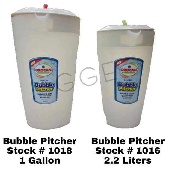 OROCAN PITCHER/BUBBLE PITCHER 2.2LITER/1 GALLON | Lazada PH