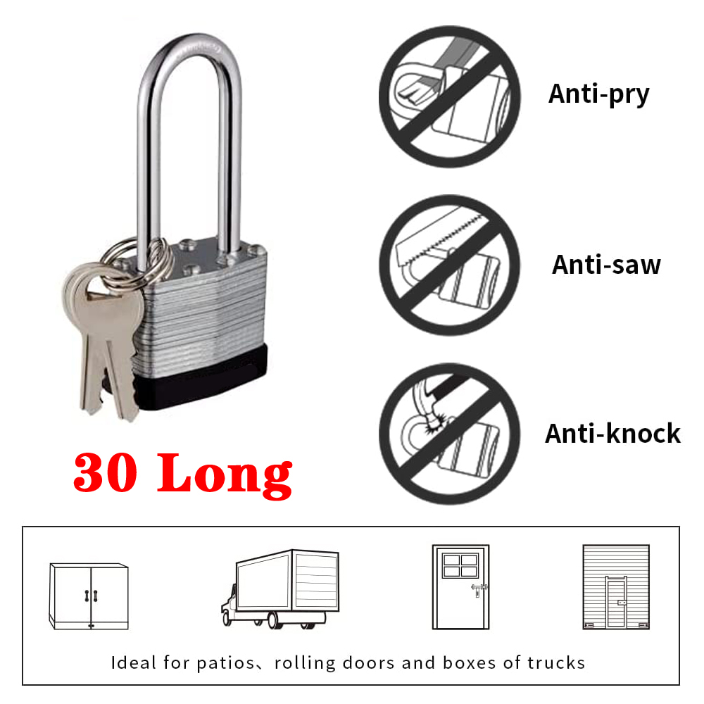Heavy Duty Padlock Laminated Padlock Multi-layer Laminated Padlock | Lazada