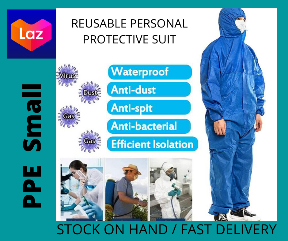 Small Personal Protective Equipment PPE Suit, PPE Suit Washable ...